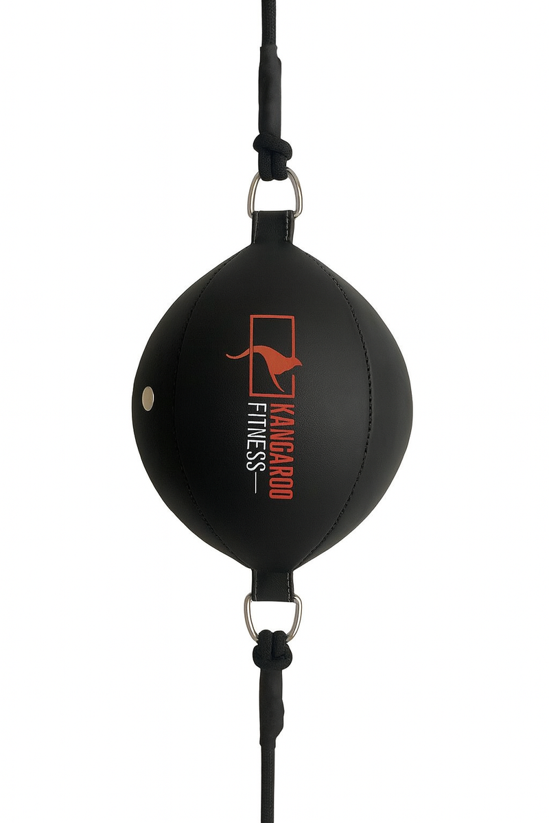 Kangaroo Fitness Boxing Floor To Ceiling boxing speed ball – Black
