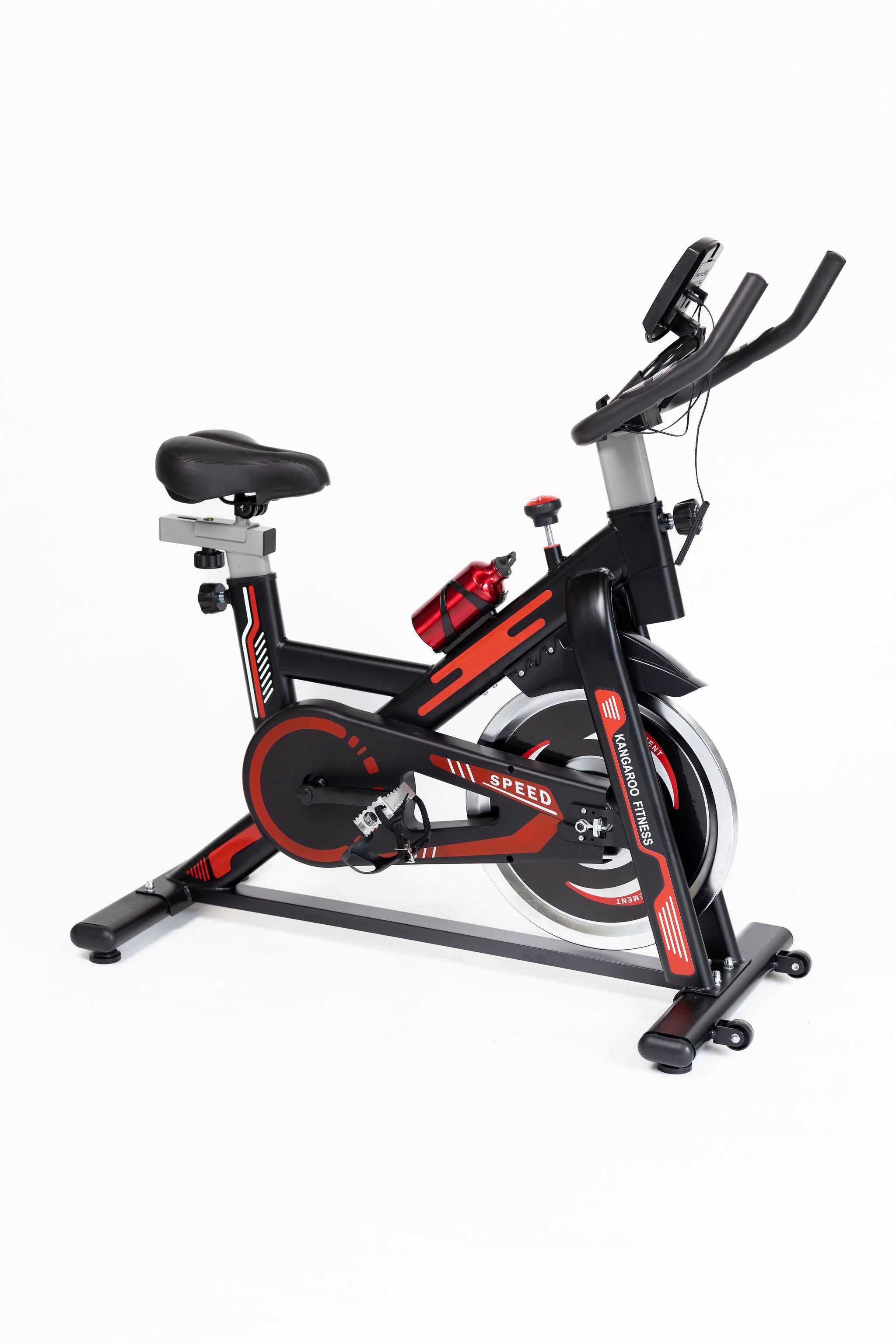 Kangaroo Fitness Exercise Spin Bike Red – KangarooFitness