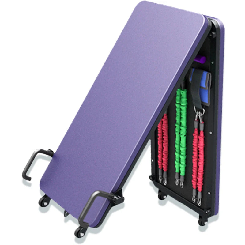 All-in-one Fitness Platform with Yoga Mat/Resistance Bands/Push Up Bar ...