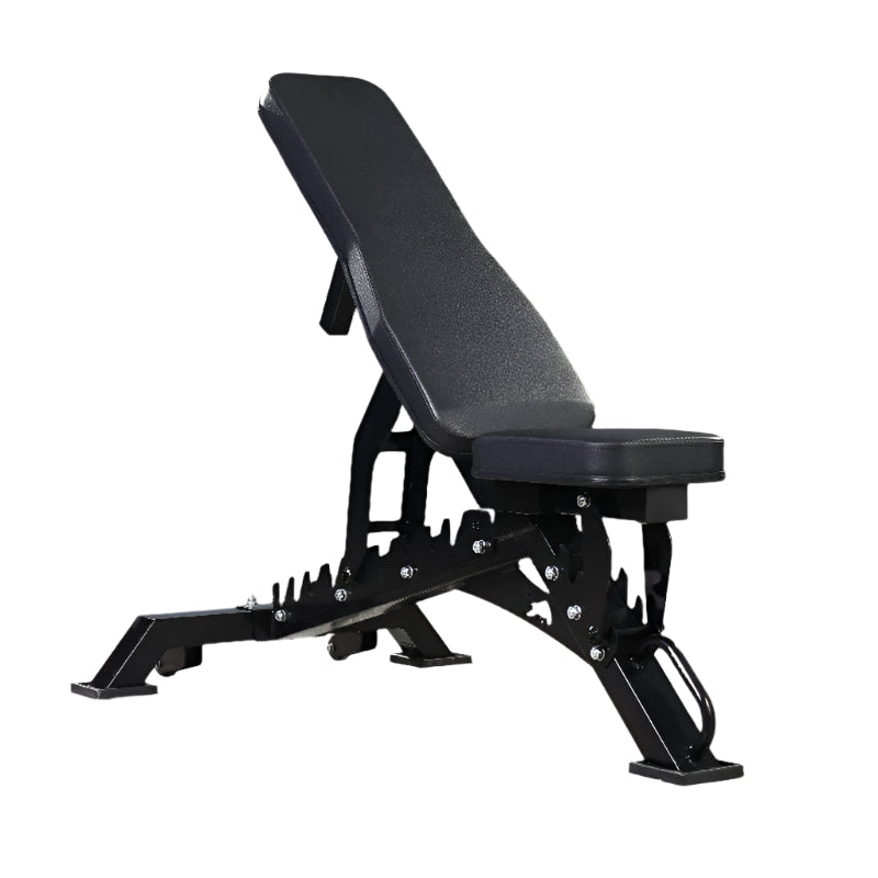 Heavy Duty Adjustable Weight Bench - Black – Kangaroo Fitness